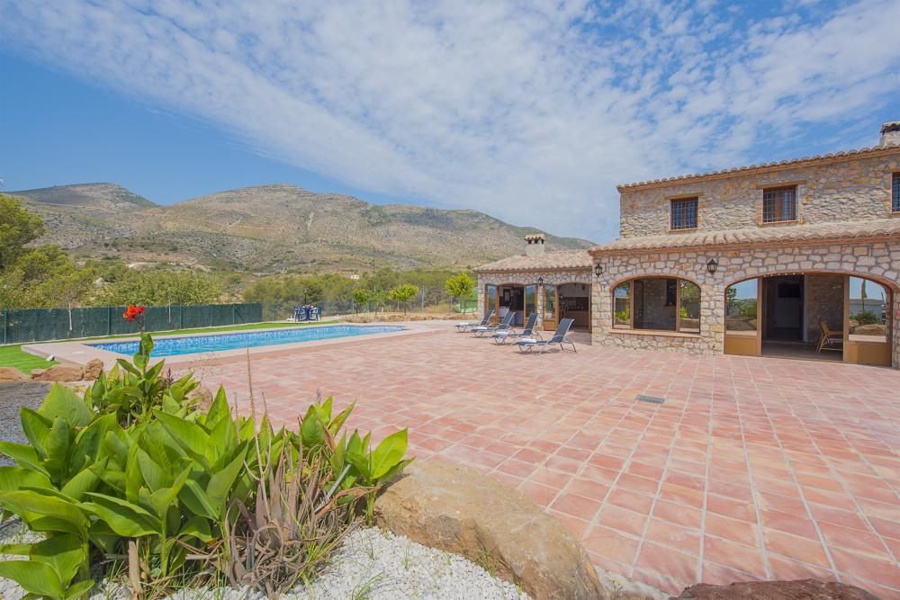 Holiday home Benissa Costa Blanca Villa Spain for rent Finca Delia