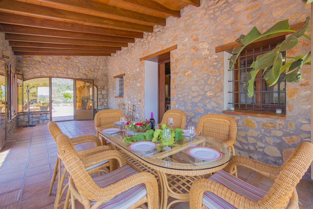 Holiday home Benissa Costa Blanca Villa Spain for rent Finca Delia