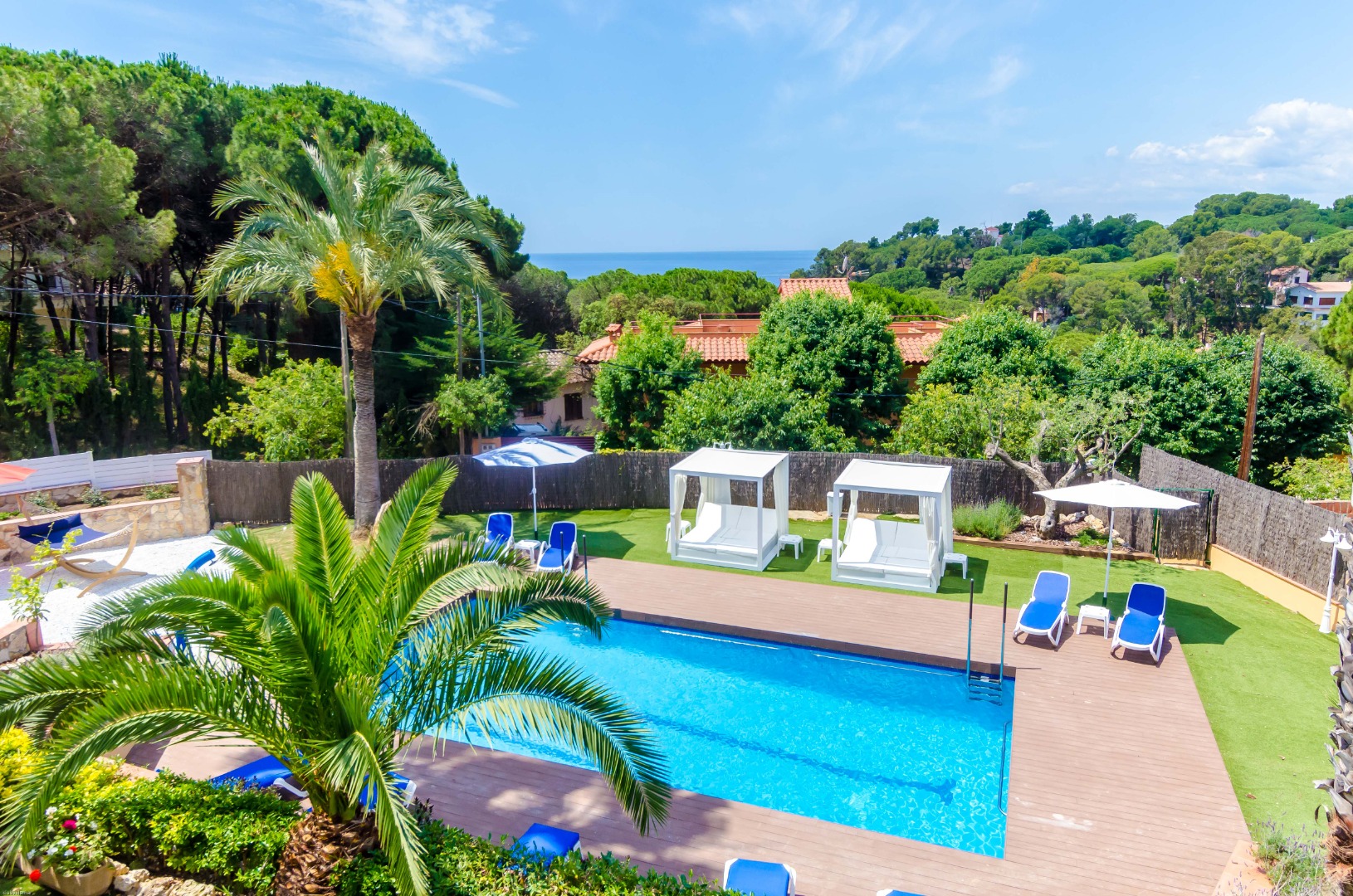 A 10-person authentic Spanish villa with private swimming pool, built ...